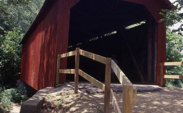 Locations Hub - Sandy Creek Covered Bridge State Historic Site