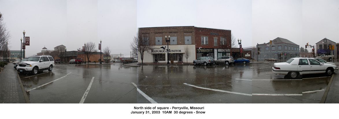 Locations Hub - Perryville courthouse and town square