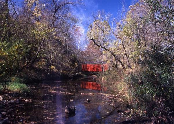 Locations Hub - Sandy Creek Covered Bridge State Historic Site