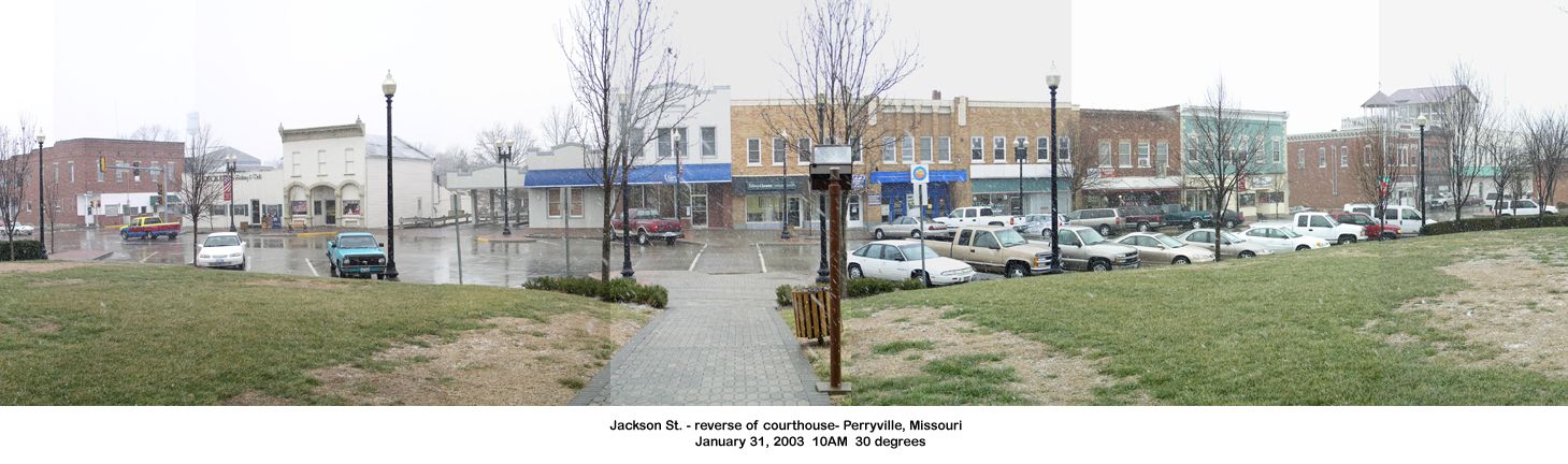 Locations Hub - Perryville courthouse and town square